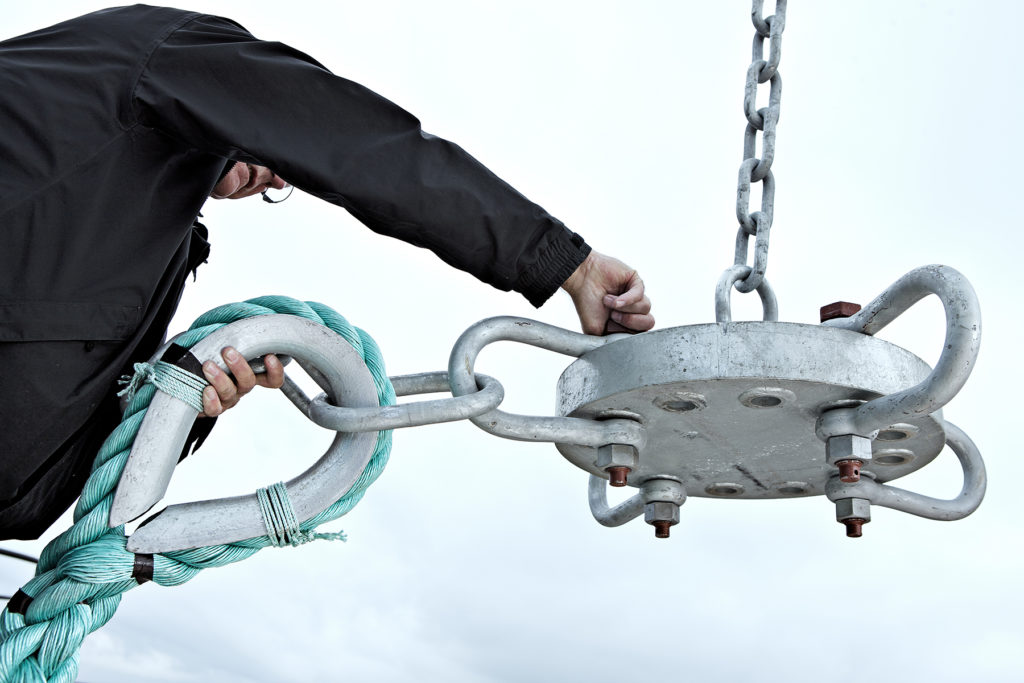 Mooring plate - ScaleAQ